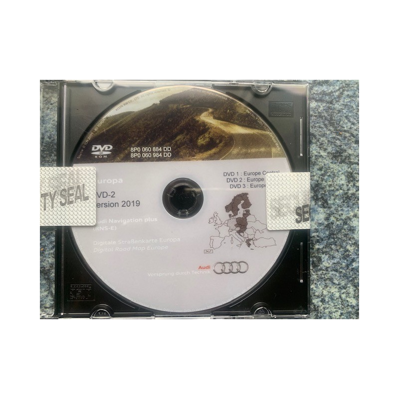 AUDI DVD GPS NAVIGATION EUROPE 2019 ORIGINAL RNS-E A4 S4 A6 A4 CABRIO